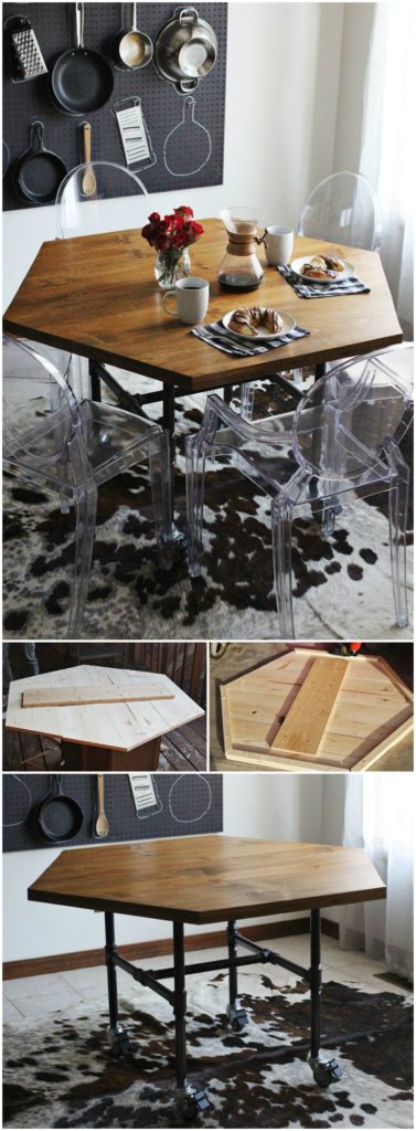 30 DIY Hexagon Projects For The Home - DIYnCrafty