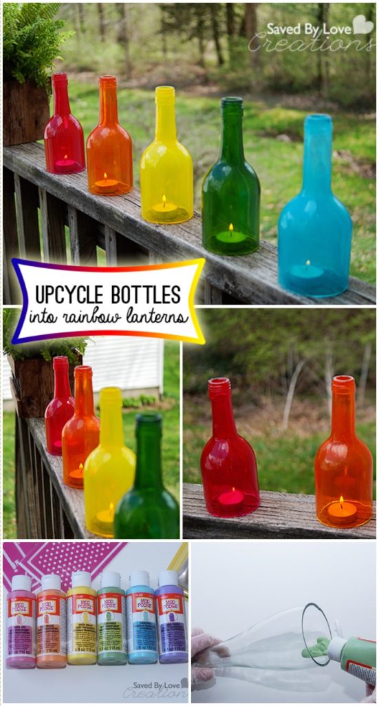 30 Fascinating DIY Glass Bottle Crafts - DIYnCrafty
