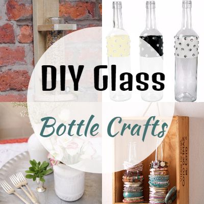 30 Fascinating DIY Glass Bottle Crafts - DIY & Crafts