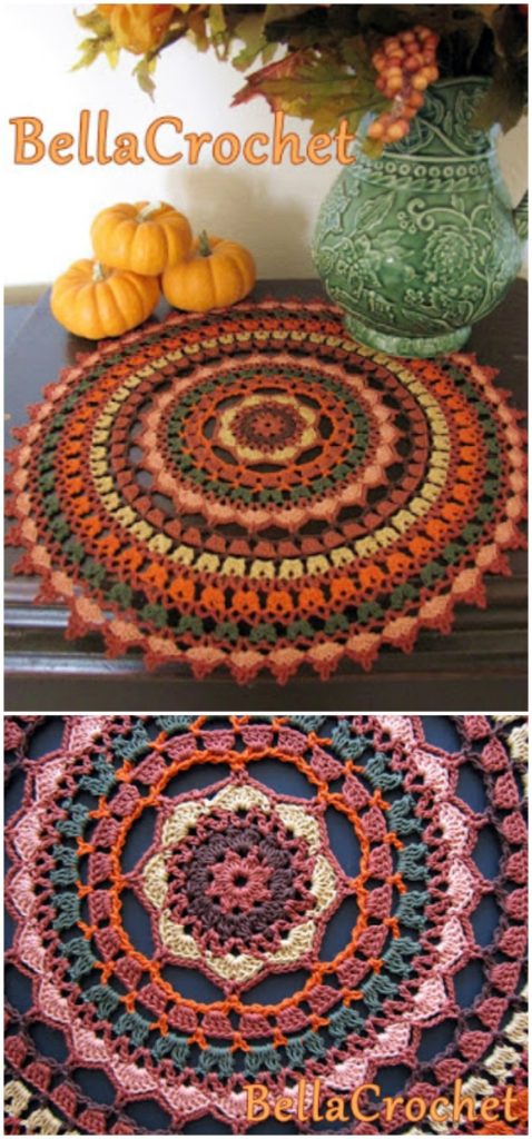 40 Free Crochet Mandala Patterns - DIYnCrafty