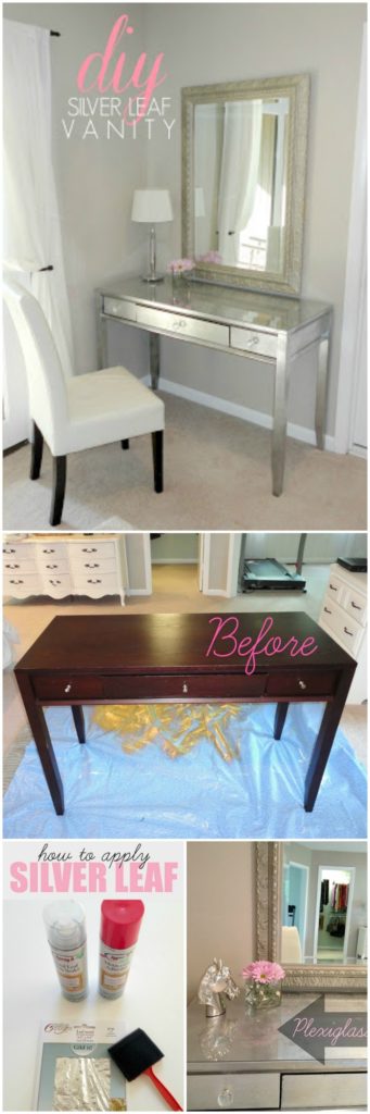 31 DIY Vanity Table Ideas To Make Easily - DIYnCrafty