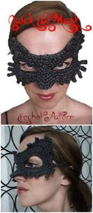 17 Crochet Mask Patterns - Crochet Eye Mask Patterns - DIYnCrafty