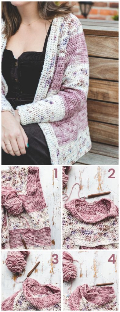 85 Free Crochet Cardigan Patterns To Try This Season - DIYnCrafty