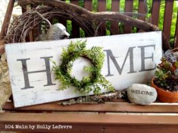 40 DIY Signs To Make For Your Cute Home - DIYnCrafty