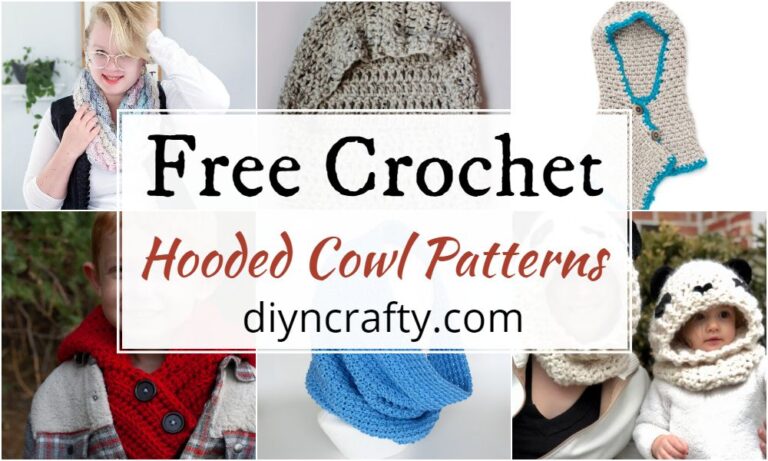58 Free Crochet Hooded Cowl Patterns - DIY & Crafts