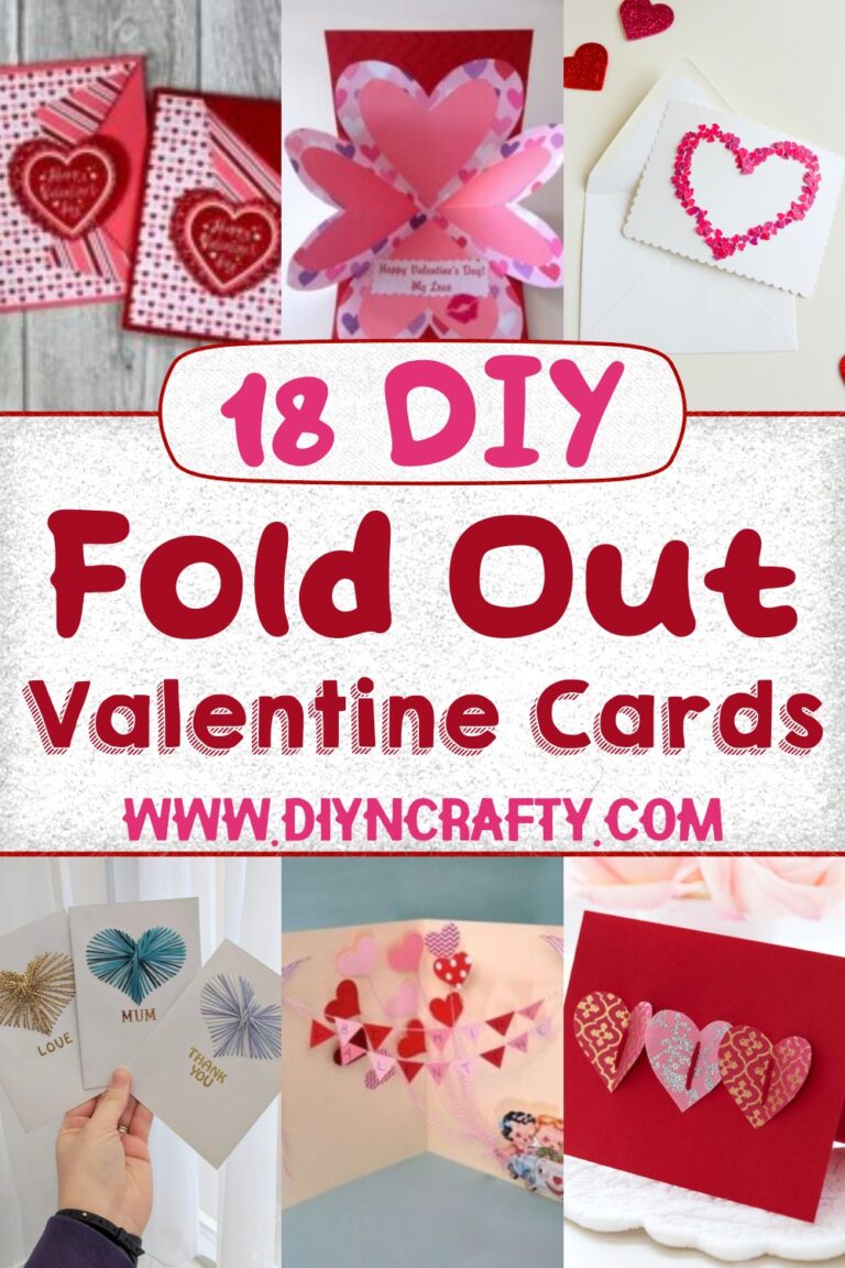 18 DIY Fold Out Valentine Cards - DIYnCrafty