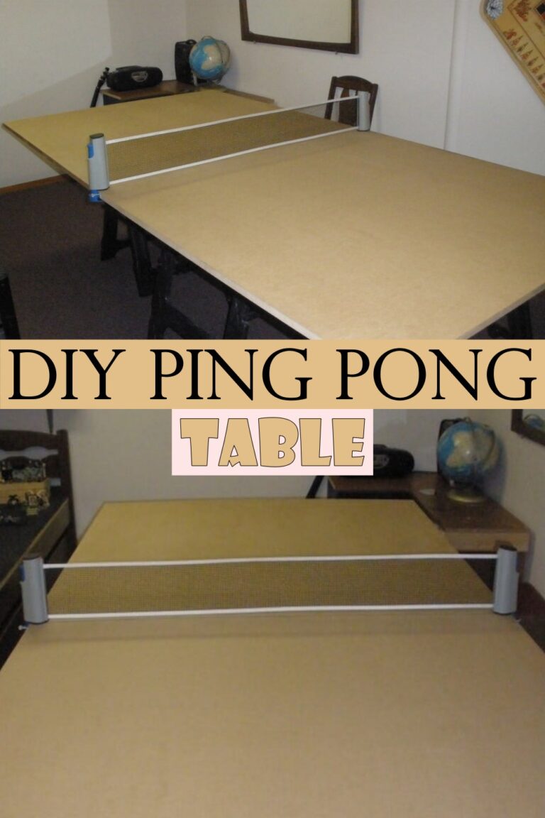10 Free DIY Beer Pong Table Plans You Can Make Easily - DIYnCrafty