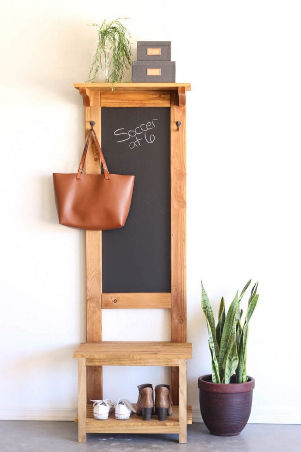 14 DIY Hall Tree Bench Ideas DIYnCrafty 14 DIY Hall Tree Bench Ideas DIYnCrafty