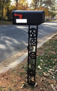 14 DIY Mailbox Post Plans You Can Make Easily - DIYnCrafty