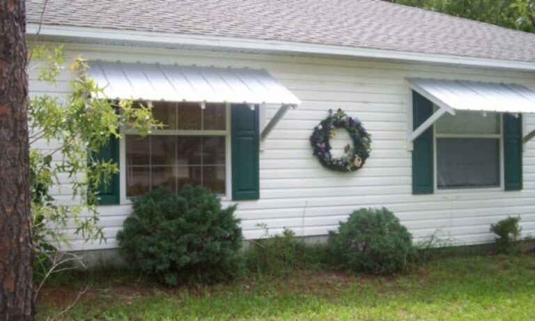 18 DIY Door Awning Plans You Can Build Easily - DIYnCrafty