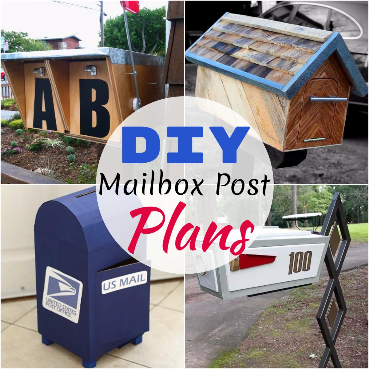 Diy Mailbox Plans At Viola Lynch Blog