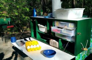 30 DIY Camp Kitchen Ideas For Enjoying Outdoors - DIYnCrafty