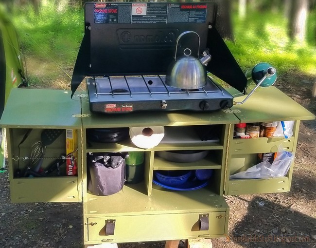 30 DIY Camp Kitchen Ideas For Enjoying Outdoors - DIYnCrafty