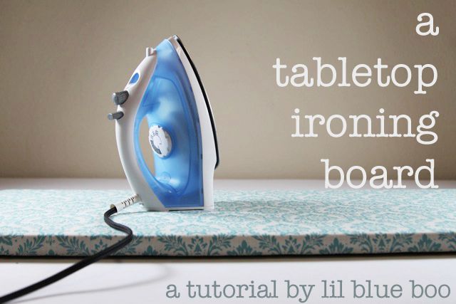 25 DIY Ironing Board - How To Make a Small Diy Ironing Board