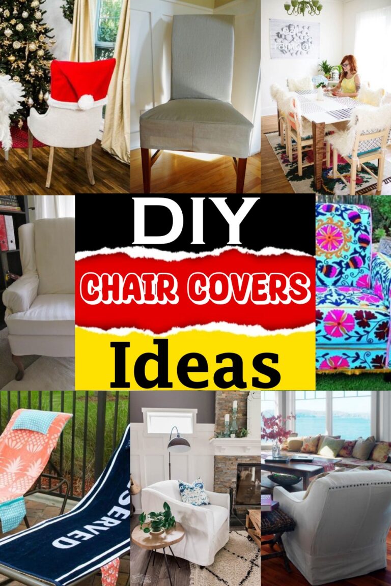 23 DIY Chair Covers Ideas - DIYnCrafty