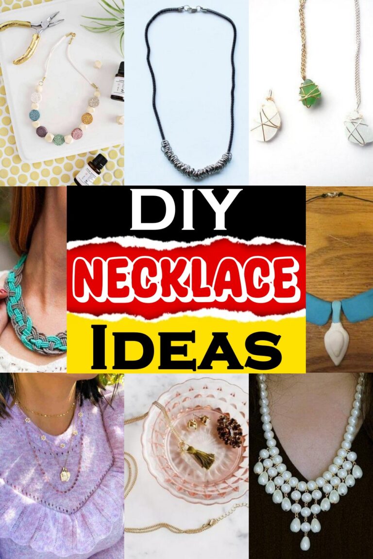 53 DIY Necklace Ideas You Can Make Today - DIYnCrafty