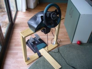 18 DIY Racing Wheel Stand Projects - DIYnCrafty