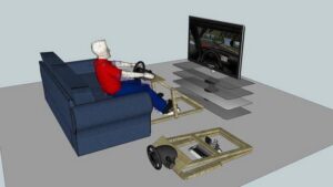 18 DIY Racing Wheel Stand Projects - DIYnCrafty