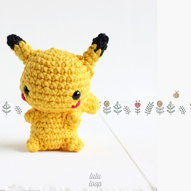 15 Free Crochet Pikachu Amigurumi Patterns - DIYnCrafty