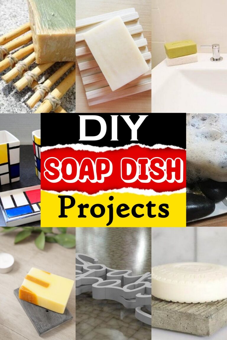 24 DIY Soap Dish Projects That You Can Make Easily - DIYnCrafty