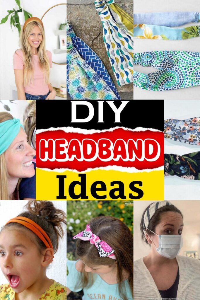 20 DIY Headband Ideas For All Weathers - DIYnCrafty