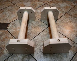 25 DIY Parallettes Ideas Made Of Different Materials - DIYnCrafty