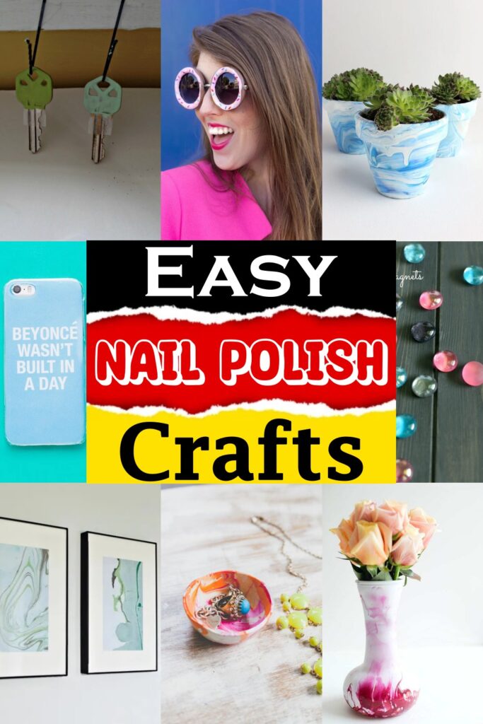 Nail Polish Crafts That Everyone Can Make Easily - DIYnCrafty