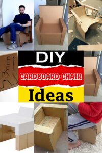 10 DIY Cardboard Chair Ideas & Instructions - DIYnCrafty