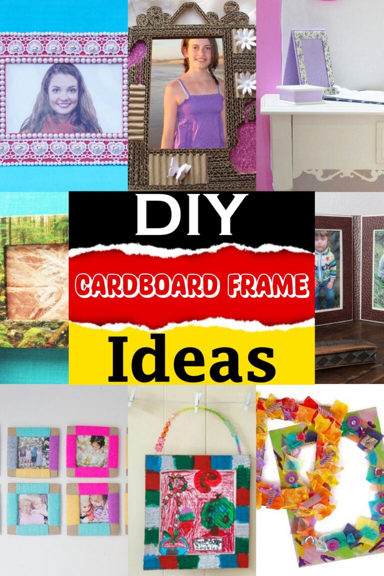 15 DIY Cardboard Frame Ideas - DIYnCrafty