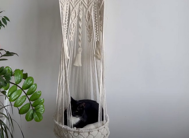 35 DIY Cat Hammock Ideas For Kittens - DIYnCrafty