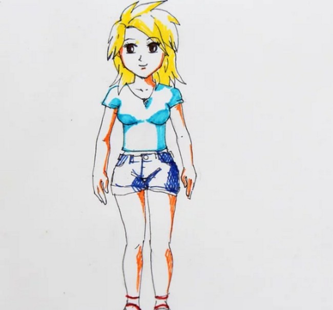 20 Anime Girl Drawing Ideas - How To Draw Anime Girl - DIYnCrafty
