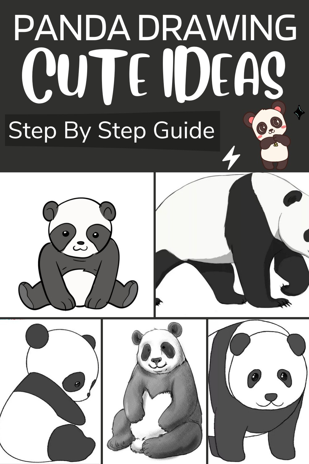 28 Panda Drawing Ideas How To Draw Panda DIYnCrafty 28 Panda Drawing Ideas How To Draw Panda DIYnCrafty