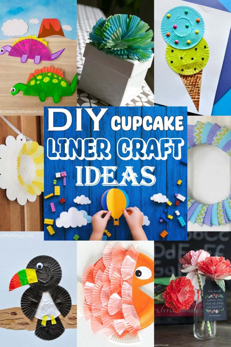 13 Cupcake Liner Craft Ideas For Little Ones - DIYnCrafty