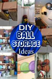 9 DIY Ball Storage Ideas For Sports Gear - DIYnCrafty