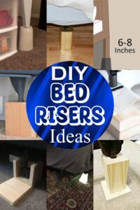 13 Easy DIY Bed Risers Ideas For Health Benefits - DIYnCrafty