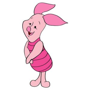18 Piglet Drawing Ideas For Winnie Pooh Fans - DIYnCrafty