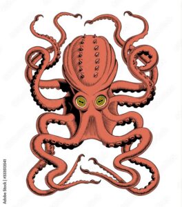 14 Kraken Drawing Ideas - How To Draw Karken - DIYnCrafty
