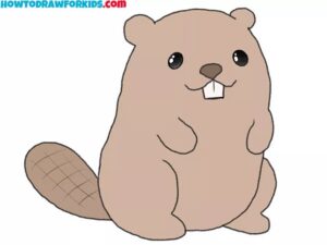 20 Beaver Drawing Ideas - How To Draw A Beaver - DIYnCrafty
