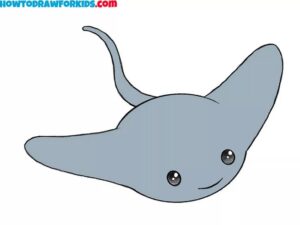 18 Stingray Drawing Ideas - Step By Step Guide - DIYnCrafty