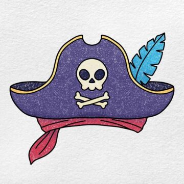 22 Hat Drawing Ideas - How To Draw A Hat - DIYnCrafty