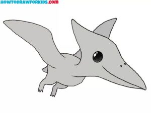 16 Pterodactyl Drawing Ideas - How To Draw Pterodactyl - DIYnCrafty