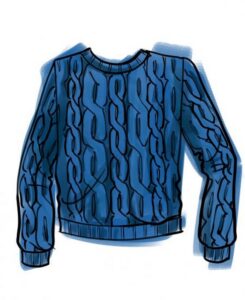 14 Easy Sweater Drawing Ideas To Improve Human Drawings - DIYnCrafty