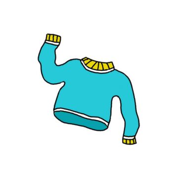 14 Easy Sweater Drawing Ideas To Improve Human Drawings - DIYnCrafty
