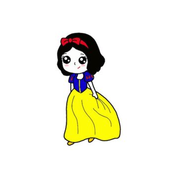21 Snow White Drawing Ideas Step By Step Guide - DIYnCrafty