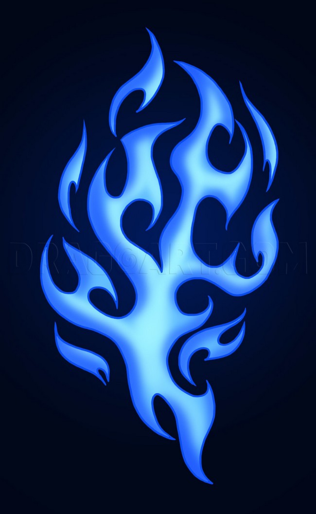 17 Flame Drawing Ideas - How To Draw Flame - DIYnCrafty
