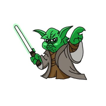 21 Yoda Drawing Ideas - How To Draw Yoda - DIYnCrafty
