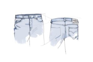 18 Jeans Drawing Ideas - How To Draw Jeans - DIYnCrafty
