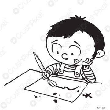 23 Little Boy Drawing Ideas For Kids - DIYnCrafty