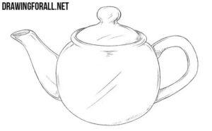 13 Teapot Drawing Ideas - How To Draw Teapot - DIYnCrafty