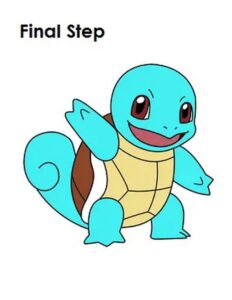 22 Squirtle Drawing Ideas - How To Draw Squirtle - DIYnCrafty